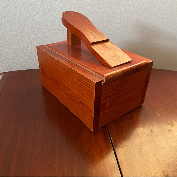 Vintage | Other | Vintage Wooden Shoe Valet Includes Brushes 99 | Poshmark